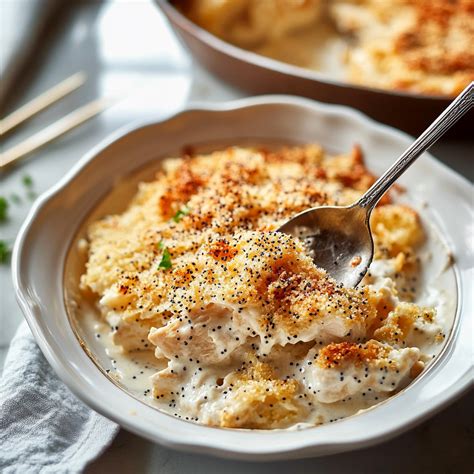 Poppy Seed Chicken Casserole