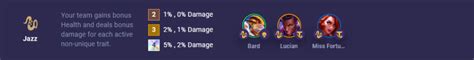 TFT Set Guide How To Play Jazz Mobalytics