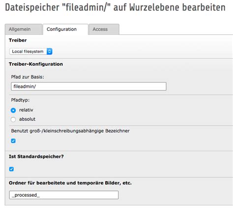 Bug 65757 Fileadminprocessed Not Used Typo3 Core Typo3 Forge