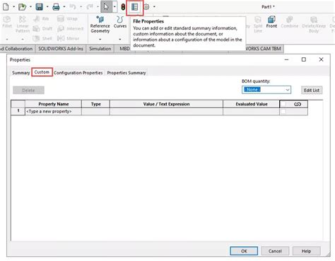 Conversion Automatique Des Unités Dans Les Propriétés Des Fichiers Solidworks Goengineer