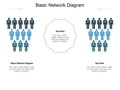 Basic Network Diagram PowerPoint Presentation And Slides PPT PowerPoint SlideTeam