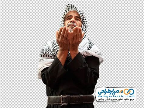 تصویر با کیفیت مرد در قنوت نماز 01071628 همیار طراحی