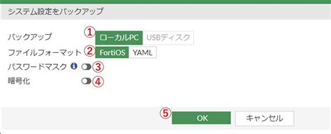 Fortigate コンフィグのバックアップ及びリストア実施マニュアル 陰の構築者になりたくて