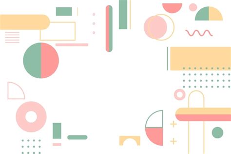 평면 추상적인 배경 무료 벡터