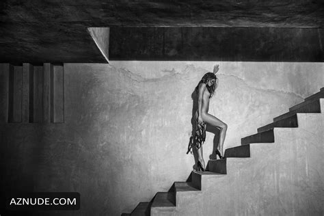 Sara Sampaio Naked And Sexy Bandw Photoshoot Aznude