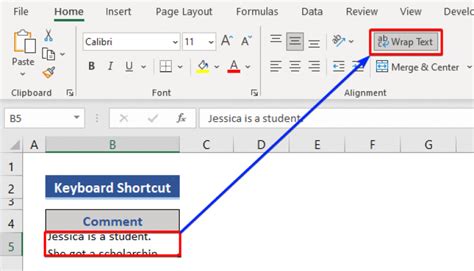 How To Make Excel Go To Next Line Automatically 2 Examples