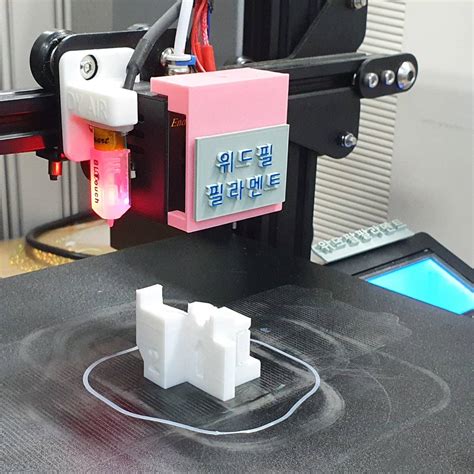 3d프린팅공방 심심해서 이것저것 뽑이 봅니다 신도리코 3d프린터에서 범용 필라멘트 쓸때 꼭 필요한