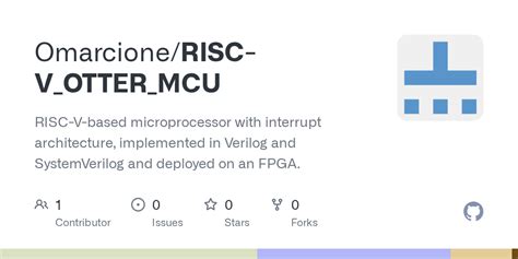 Github Omarcionerisc Vottermcu Risc V Based Microprocessor With