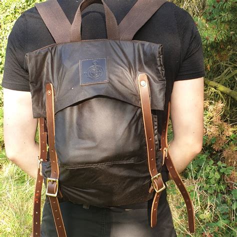 The Scout Pack Versatile Wax Canvas Backpack Journeyman Handcraft
