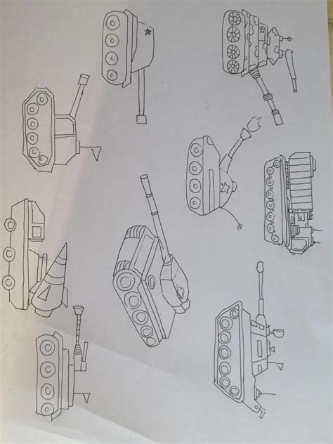 小坦克简笔画 苗苗知道