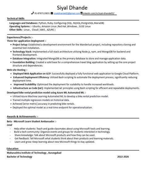 Siyal Dhande Pdf Cloud Computing Microsoft Azure