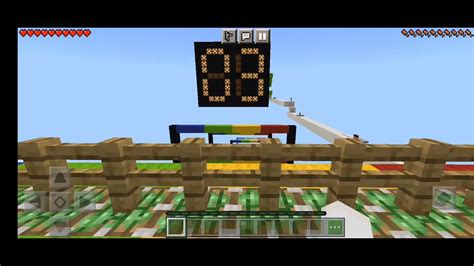 Полоса препятствий на элитрах в кольца в майнкрафте Youtube