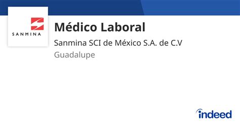 Médico Laboral Guadalupe N L