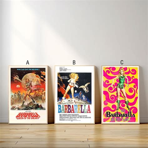 Barbarella Posters Etsy