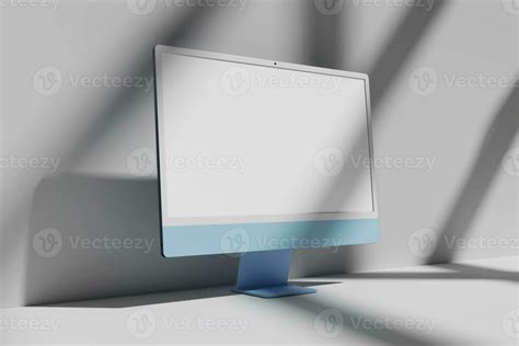 Desktop Monitor Blank Mockup 31401742 Stock Photo At Vecteezy