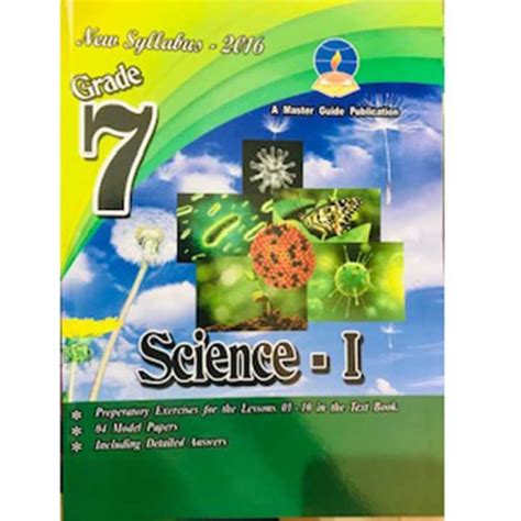 Master Guide Grade 7 Science Workbook Darazlk