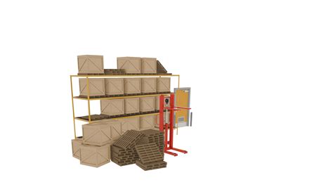 Warehouse Assets 3d Model Turbosquid 2211022