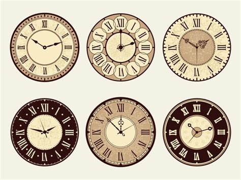 Wall Clock Royalty Free Vector Image VectorStock