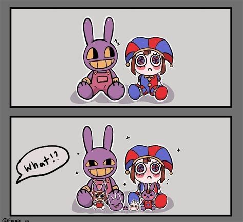 ️💛💙🃏pomni X Jax🐇💜🎳 The Amazing Digital Circus🎪🎉 Dibujos Bonitos