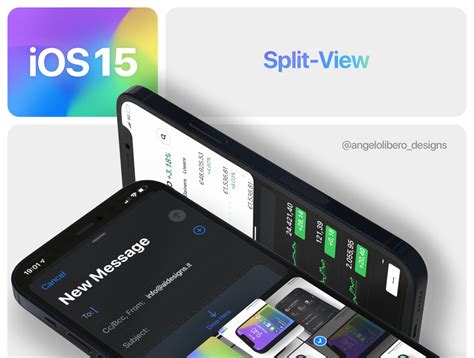 Ios 15 Split View By Angelo Libero Designs On Dribbble