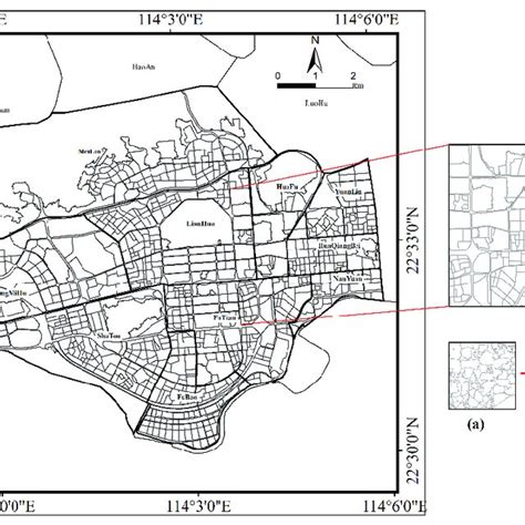 Spatial Unit For Identifying The Urban Functional Areas A Feature Download Scientific