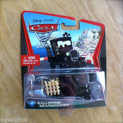 Disney Pixar Cars 2 Galloping Geargrinder 41 Diecast Very Hard To Find