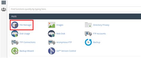 How To Access File Manager In Cpanel Atcodex Empowering Your