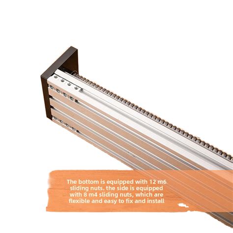 Durable Aluminum Gx80 Ball Bearing Workbench Linear Guide Rail Thickened Cross Module Sliding