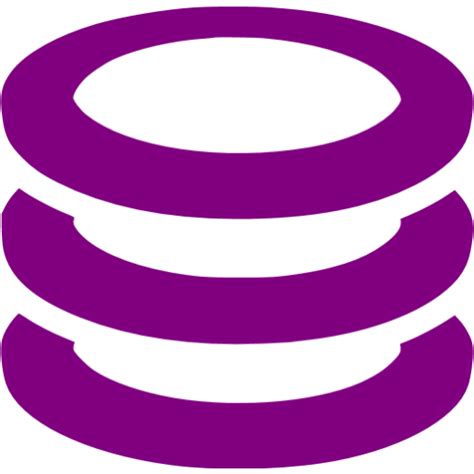 Purple Database 2 Icon Free Purple Database Icons