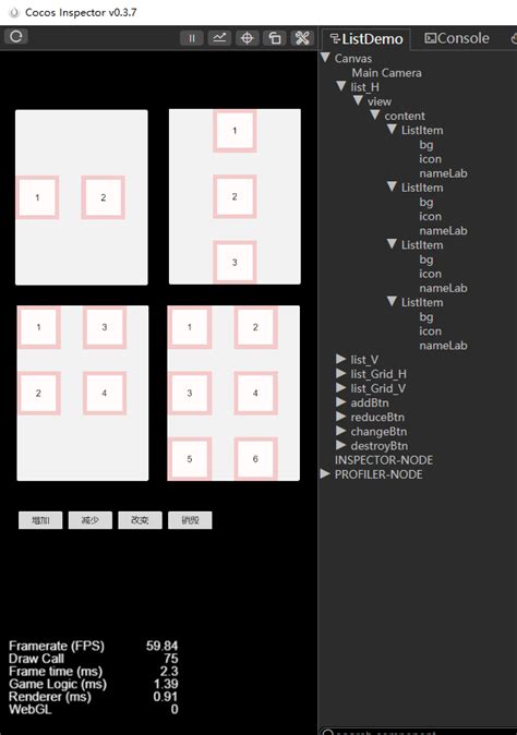scrollview循环列表 分帧加载 分层渲染实现 creator 2 x cocos中文社区