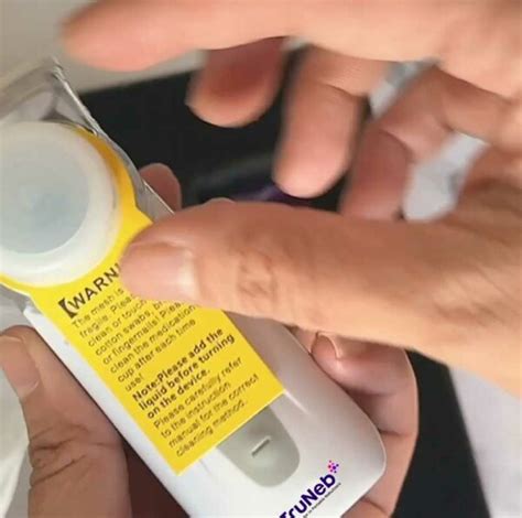 TruNeb Portable Nebulizer Pocket Size Nebulizer