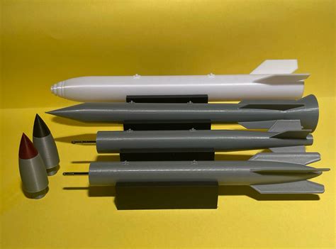 3d Printed Nuclear Weapons Models Etsy