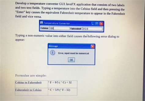 javafx programming develop a temperature converter gui javafx