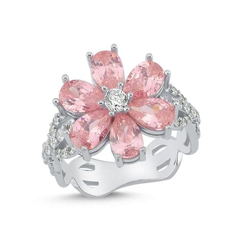 Eda Ring Eda Yildiz Ring Sen Cal Kapimi Ring Eda Yildiz Pink Quartz