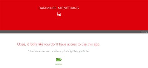 Enable Monitoring App For Different Groups Dataminer Dojo