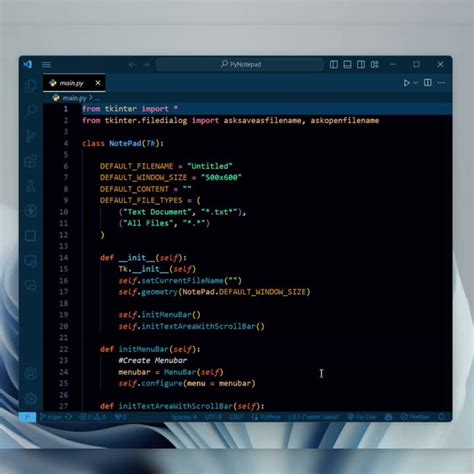 Notepad Clone With Python And Tkinter Md Tausif Iqbal Posted On The