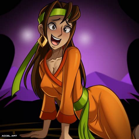 Rule 34 Accelart Blush Legend Quest Robe Slim Waist Xochitl Ahuactzin