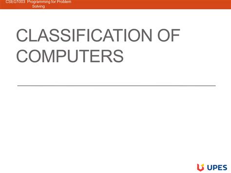 Programming For Problem Solving Unit 1 Ppt Free Download