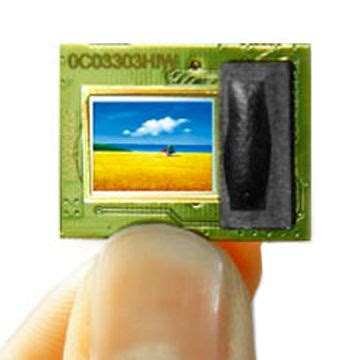 China 0 5 Inch OLED Micro Display With Embedded Temperature Sensor Supports Binocular Stereo
