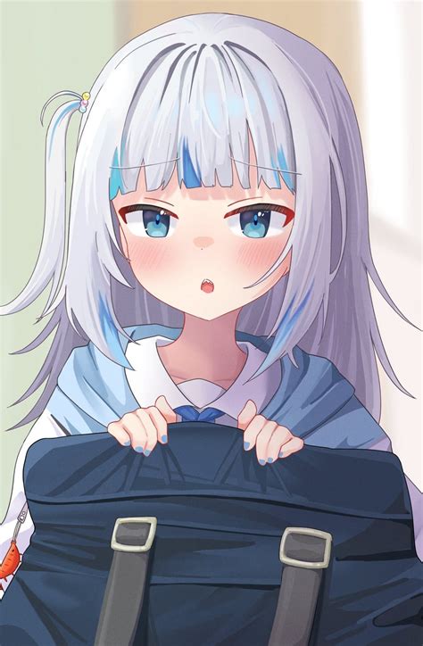 Gawr Gura And Gawr Gura Hololive And More Drawn By Kurushiro Danbooru