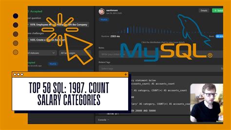 Cracking The Sql Code Salary Categories Count Uncovered Leetcode
