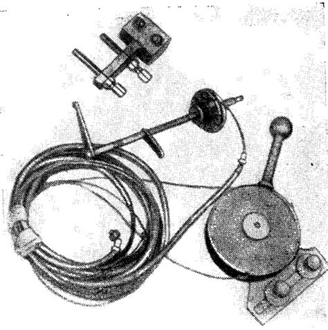 Дистанционное управление газом мотора картинка из статьи «Новосибирск — Москва на «Казанках