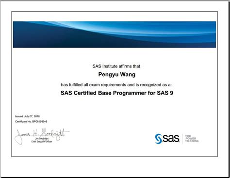 A Certified Sas Programmer Who Writes Python All The Time Pengyu Wang