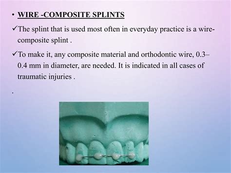Splinting Materials And Techniques Finalpptx