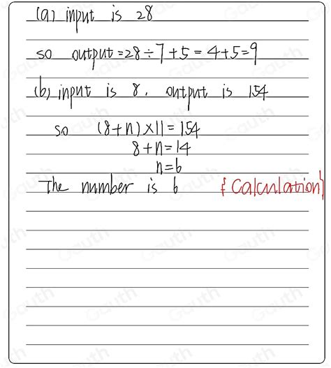 Solved Here Is A Number Machine Input 7 5 Output A Work Out The