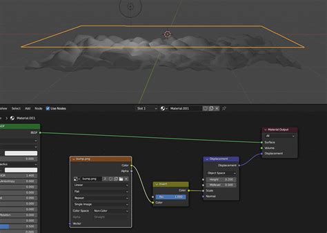 Odd Micro Displacement Issue Vertical Offset Materials And Textures Blender Artists Community