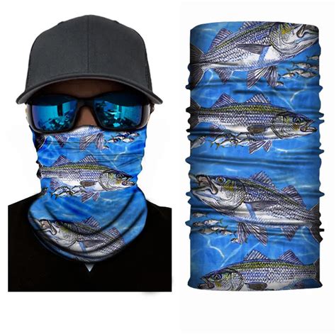 Bass Fish Neck Gaiter Face Mask Outdoorzees