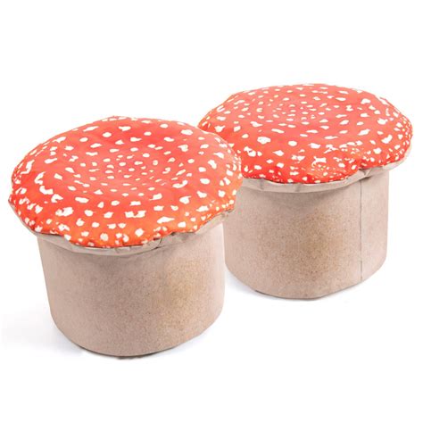 Learn About Nature Teacher Toad Stools Pack Of 4 Sensory