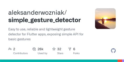 GitHub Aleksanderwozniak Simple Gesture Detector Easy To Use Reliable And Lightweight