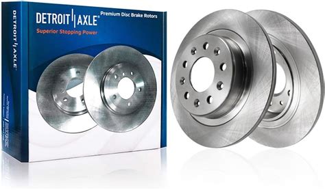 4pc Front And Rear Disc Brake Rotors Kit